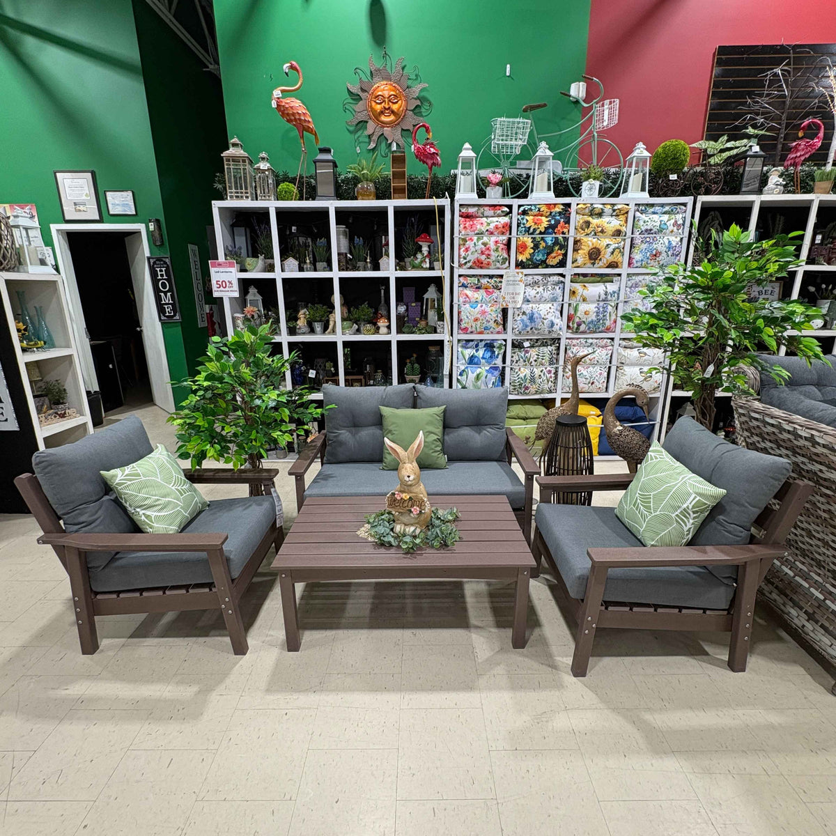 Everlasting Polywood Love Seat Set